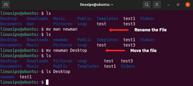 Basic Linux Commands for Beginners - Linuxips