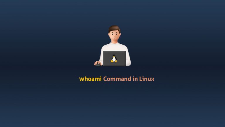 Whoami Command in Linux - Linuxips