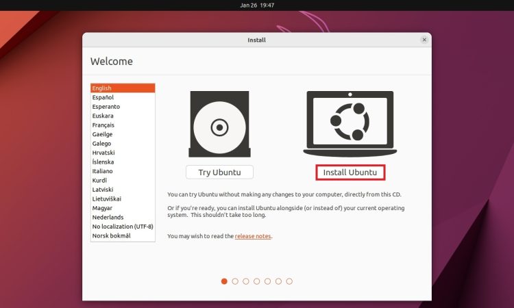 How to Install Ubuntu 22.10 | Ubuntu for Desktop - Linuxips